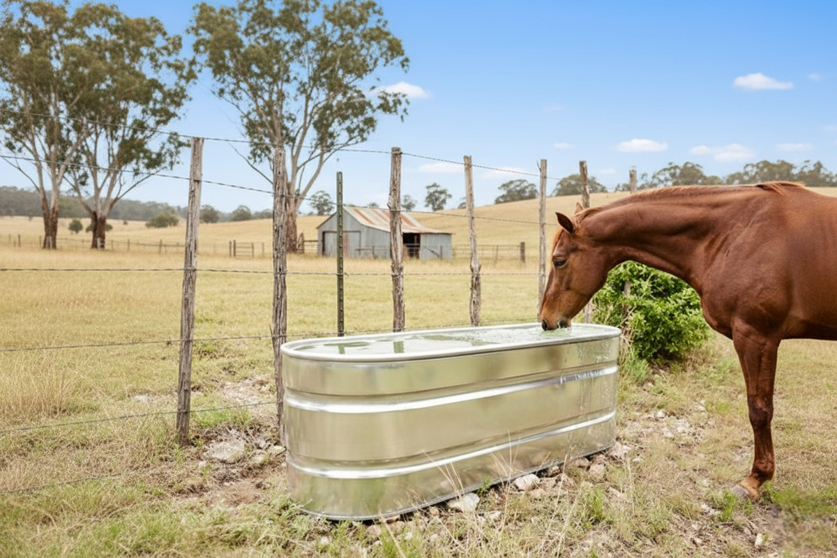 The Oval Multi-Season Tank – Stock Tanks Australia